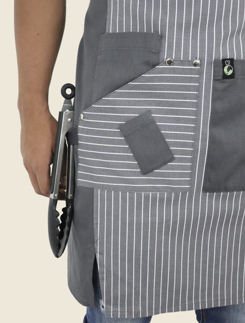 Mandil Peto Code Silver - MondaChef