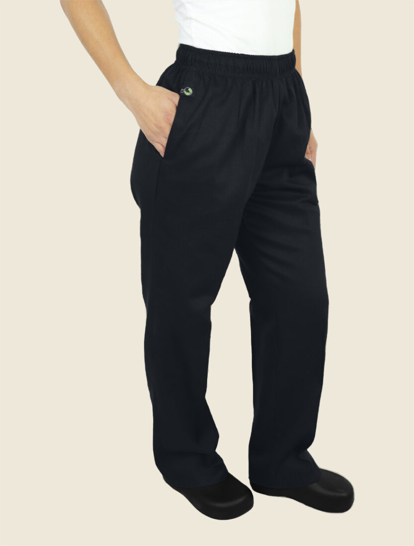 Pantalón Básico Casual Negro Dama - MondaChef