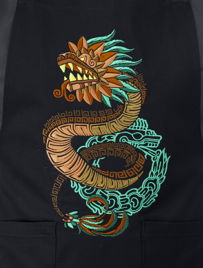 Mandil Peto Quetzalcóatl Caballero - MondaChef