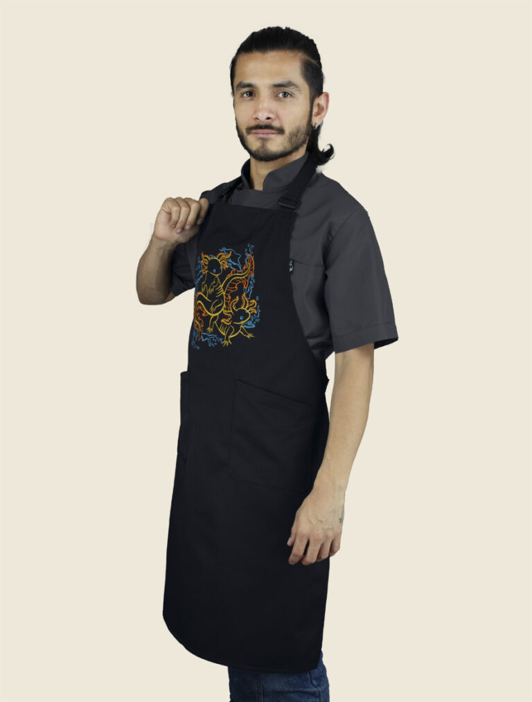 Mandil Peto Axolotl Caballero - MondaChef