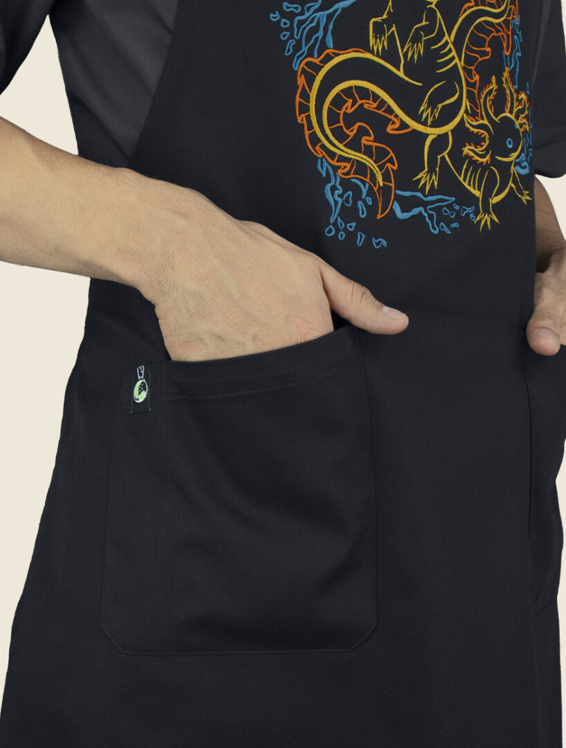 Mandil Peto Axolotl Caballero - MondaChef